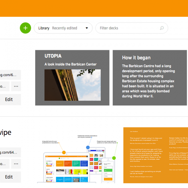 Swipe | Apps For Trainers